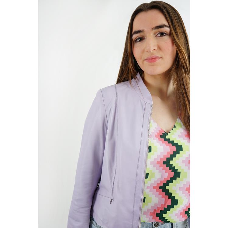 Milestone - dames jas in leder – Lederwaren De Wit